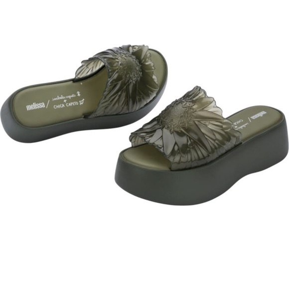 Melissa | Shoes | Melissa X Isabela Capeto Becky Platform Slide Sandals ...